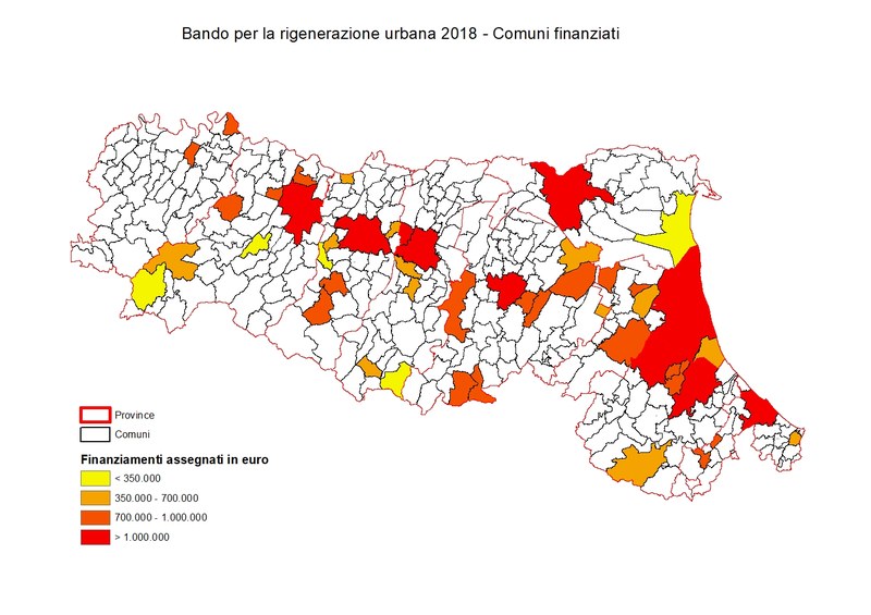 mappa-bando-ru18 - Rigenerazione Urbana - Territorio